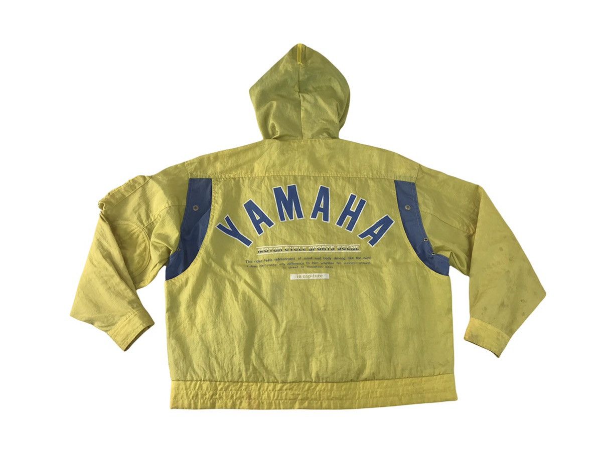 Yamaha 90s Yamaha Motorcycle Riding Biker Wear Hoodies Big Logo | Grailed