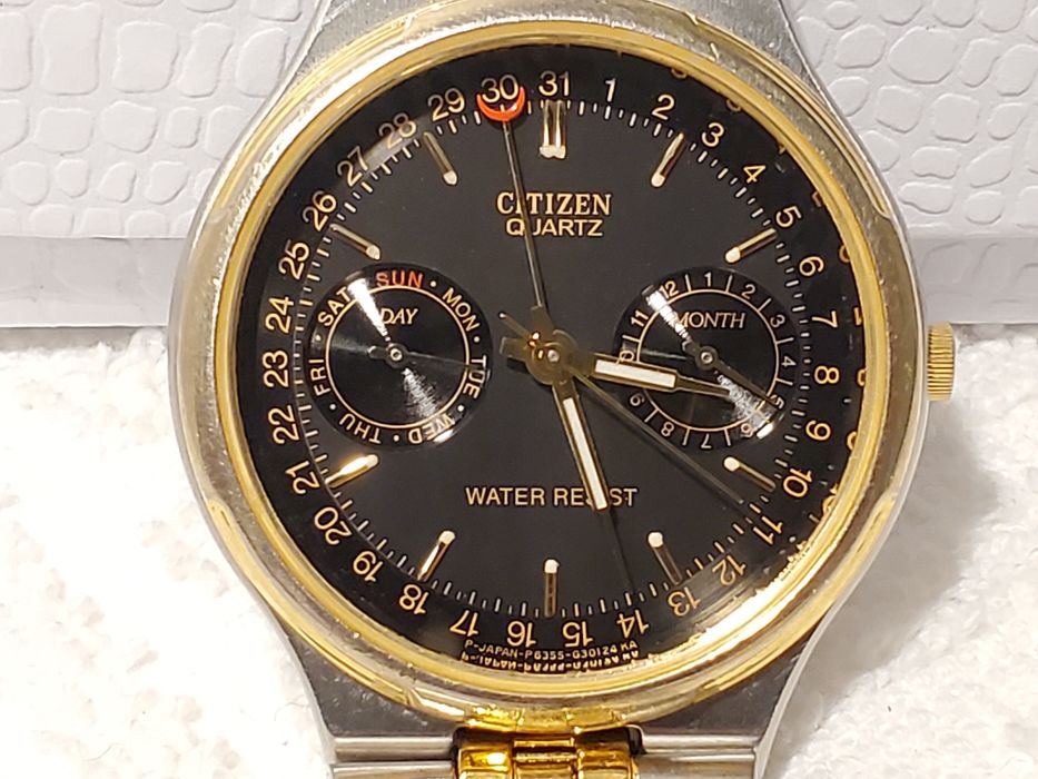 Citizen Vintage Citizen Men's Day Date Month Quartz Watch | Grailed