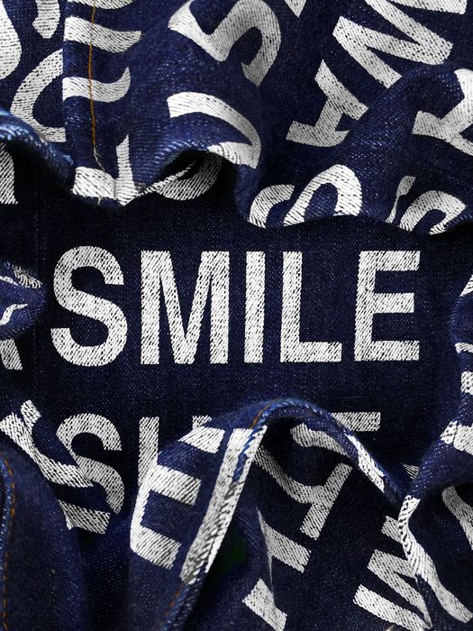 Junya Watanabe SS02 Junya Watanabe ‘Forever’ Poem Indigo Full Print ...