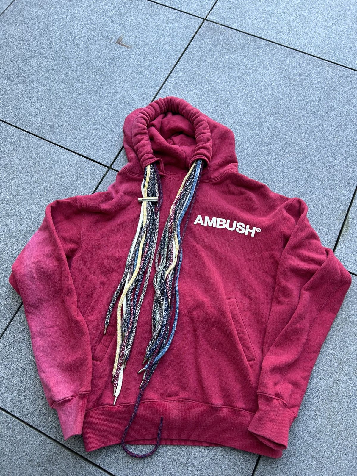 Ambush Design Ambush Design Multi Cord Hoodie Sunfaded *Flaw* | Grailed