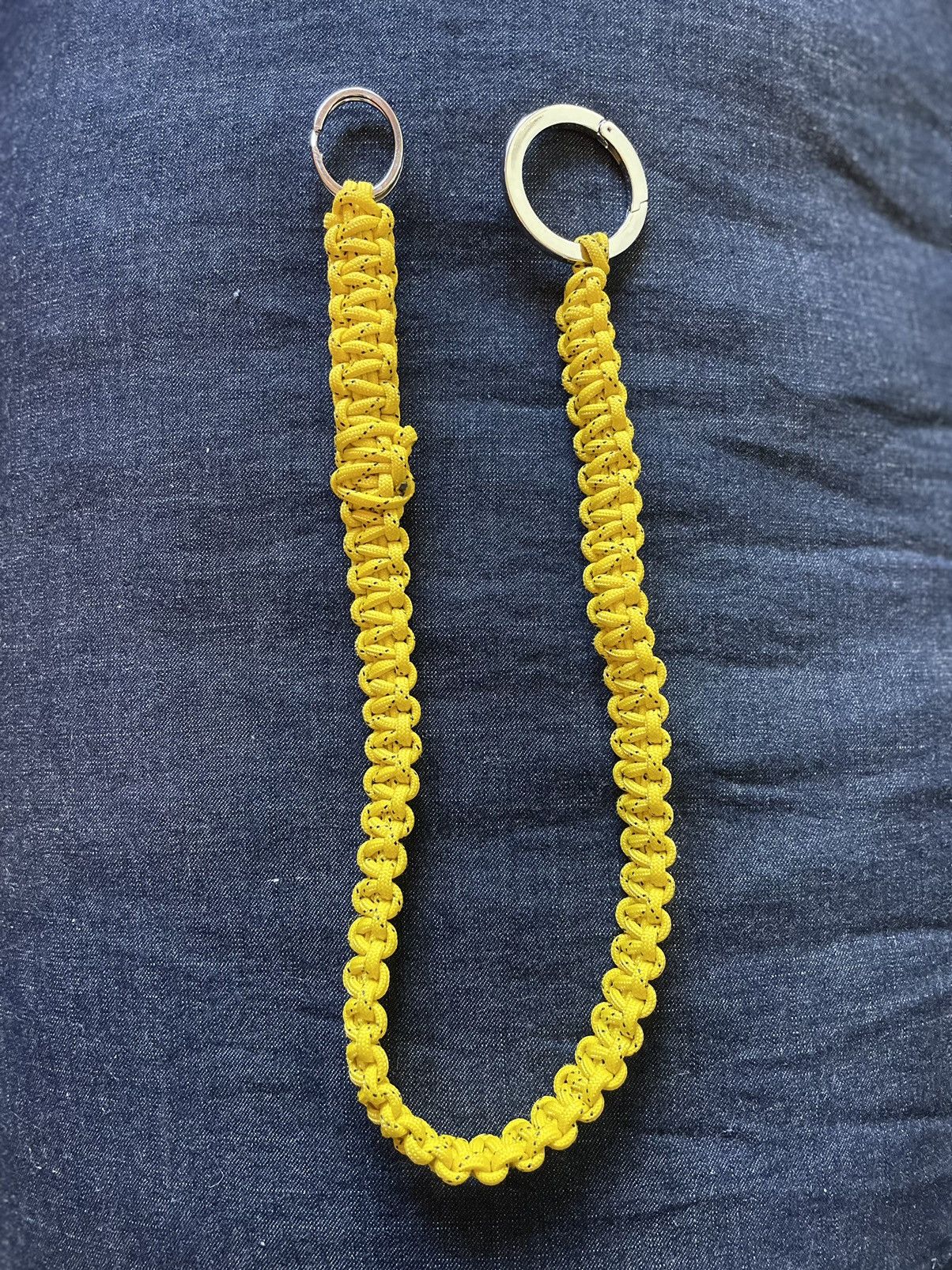 Military Macrame Army military tech Key holder carabiner similar Kiko ...