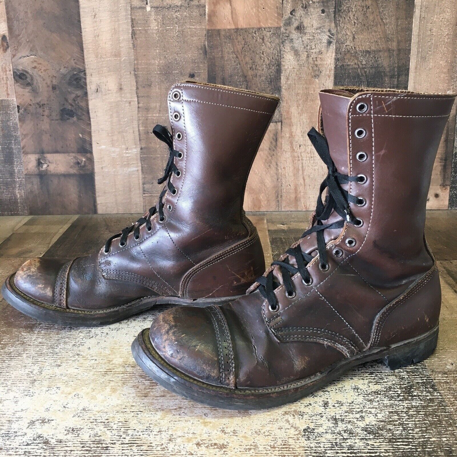 Corcoran Corcoran 1510 Vtg Cap Toe Jump Boots Mens 12 D | Grailed