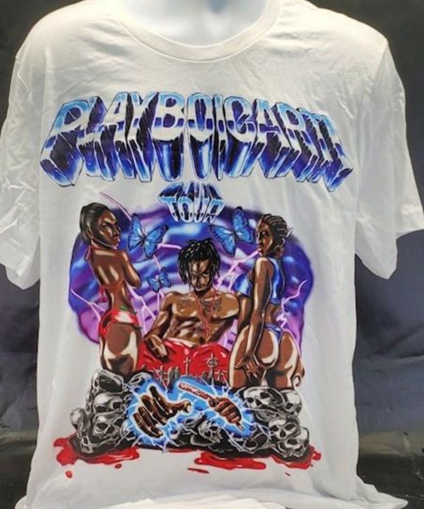 Playboi Carti 100% Authentic 2017 Playboi Carti 'Self-titled' Era XL | Grailed