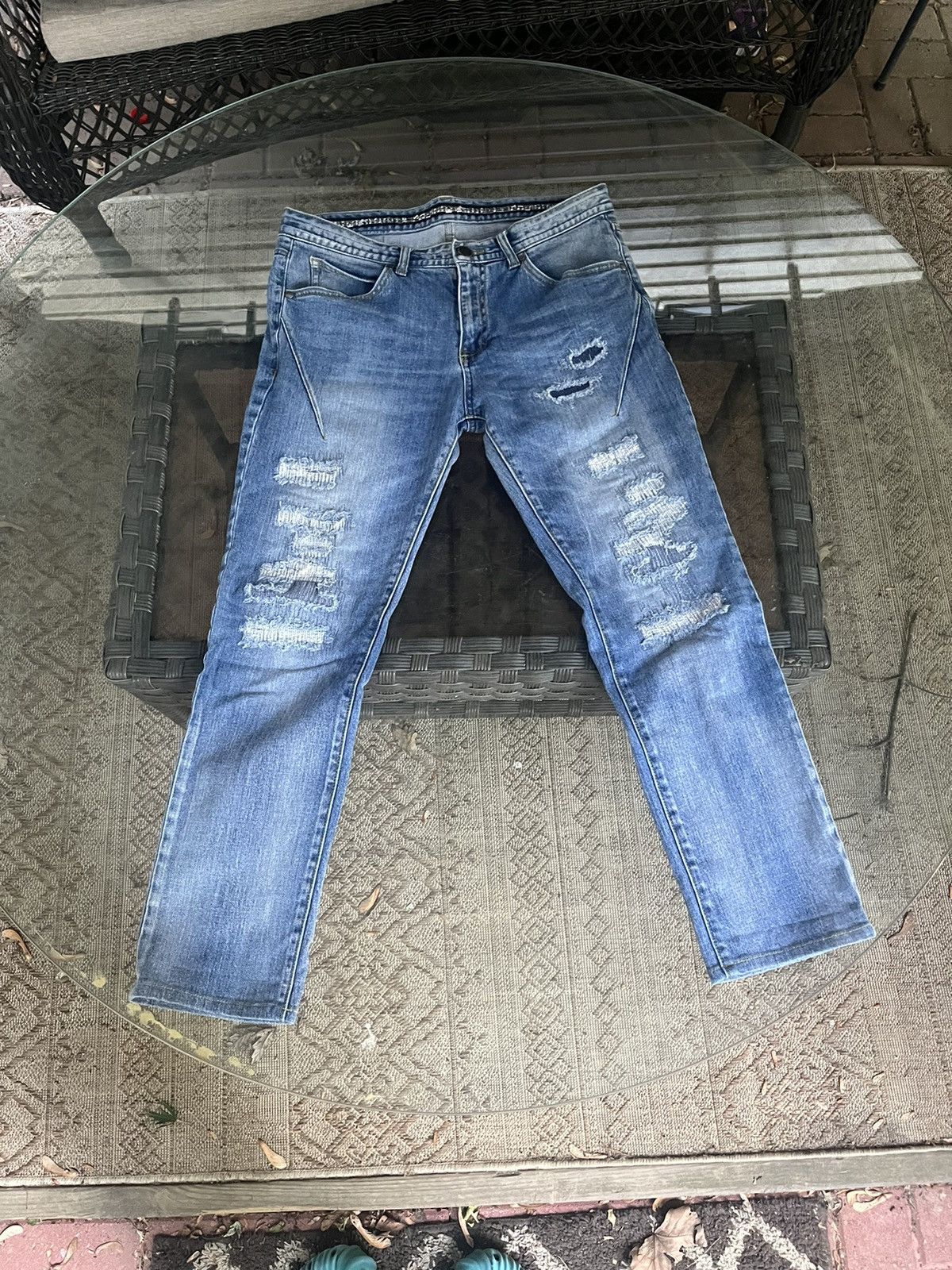 Nano Universe Number (N)ine x Nano Universe Denim Jeans | Grailed