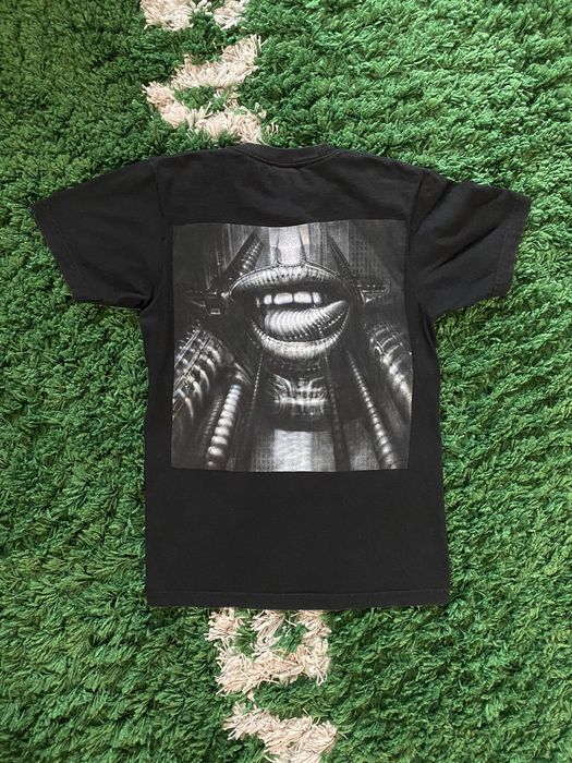 Supreme Supreme HR Giger Robot Mouth Tee | Grailed