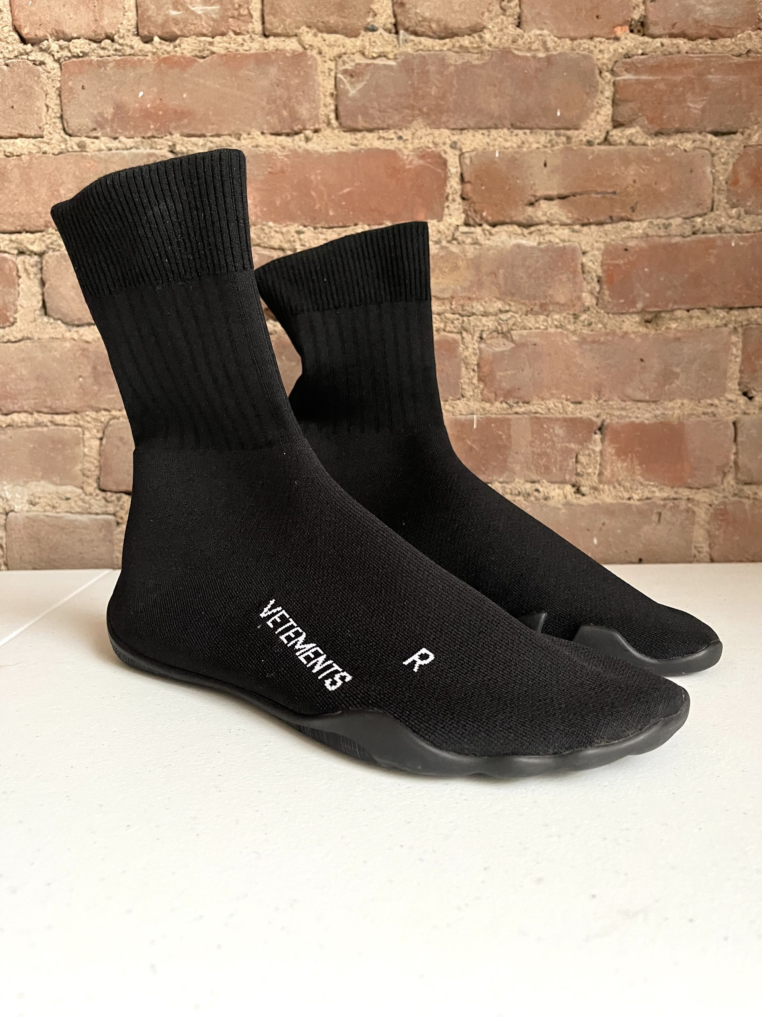 Vetements Demna FW19 Runway Karate Sock Sneakers NIB (44) GRAIL | Grailed