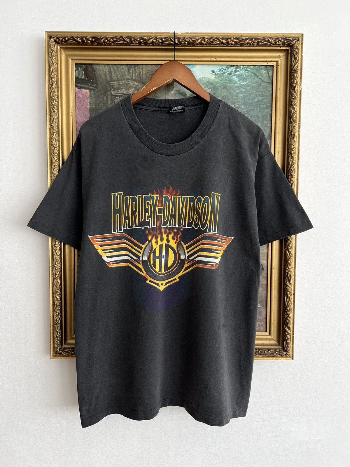 Band Tees × Harley Davidson × Vintage Vintage 1992 Harley Davidson ...