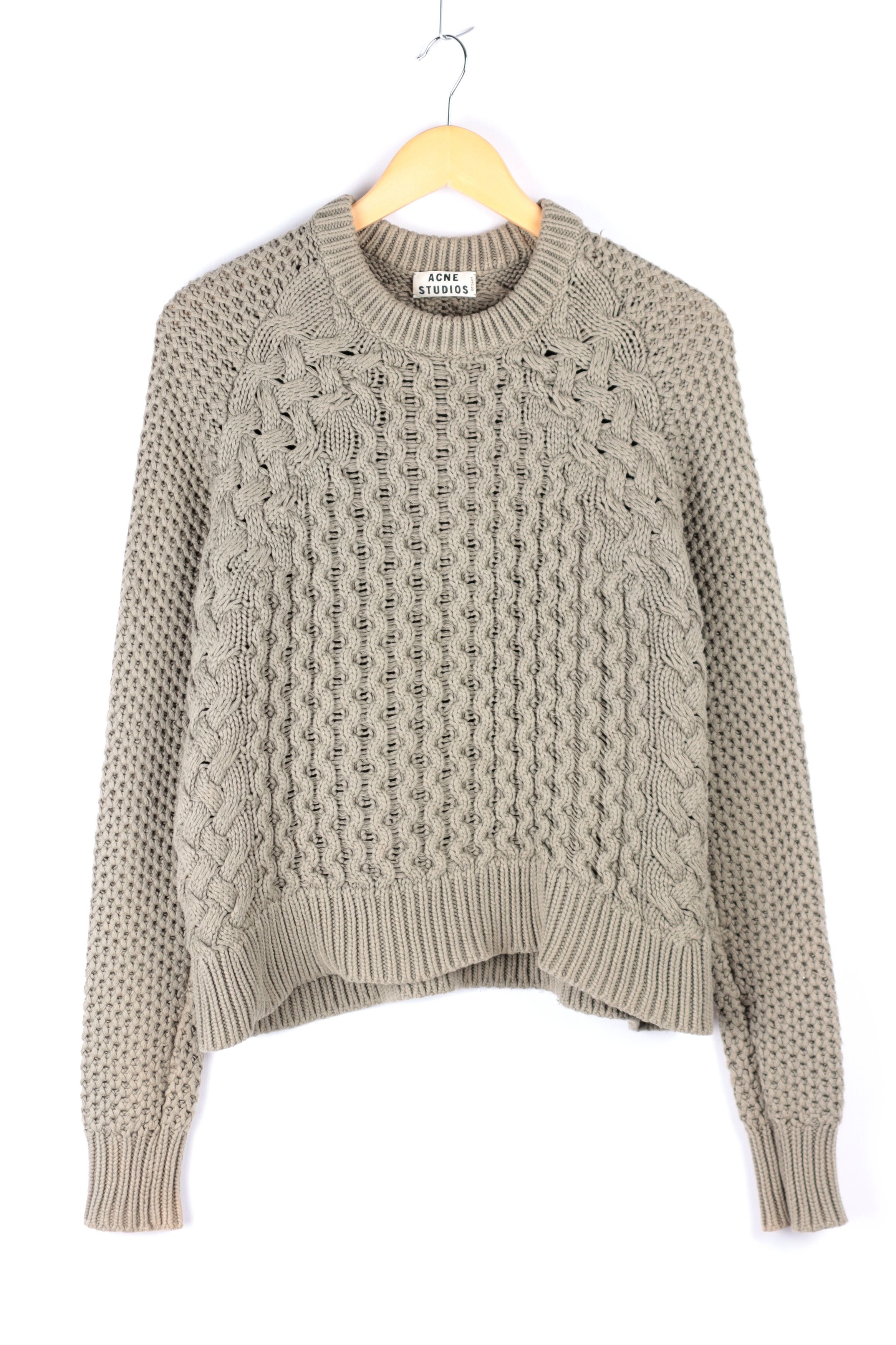 Acne Studios × Designer × Vintage Acne Studios Ruth Air Have Cable Knit ...