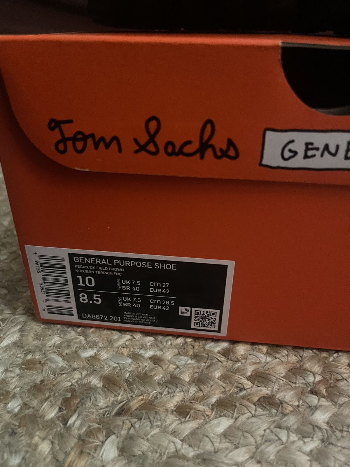 Nike × Tom Sachs Tom Sachs All Purpose shoe | Grailed