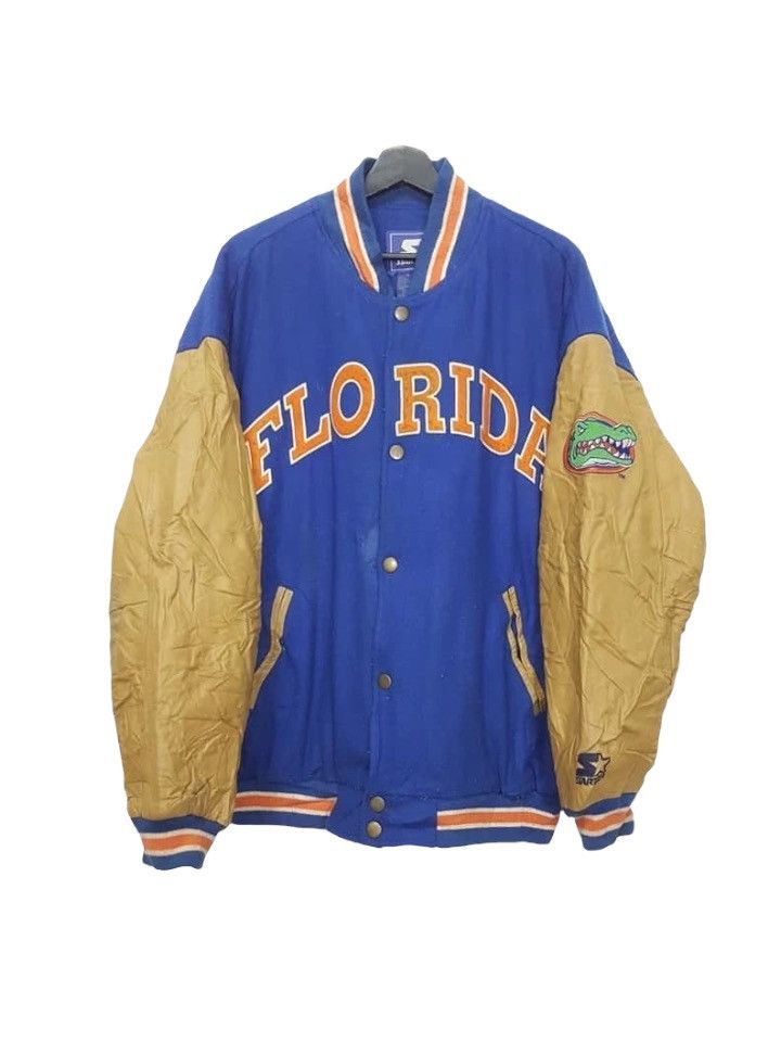 Starter × Varsity Jacket × Vintage Vtg Florida Gators Starter Wool ...