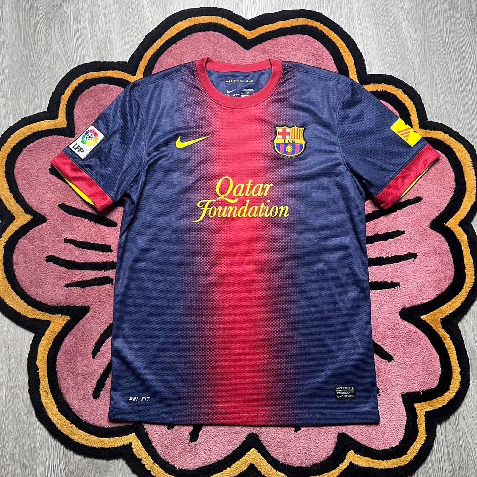 Nike Nike FC Barcelona Qatar Foundation 2012/2013 Home Kit Jersey | Grailed