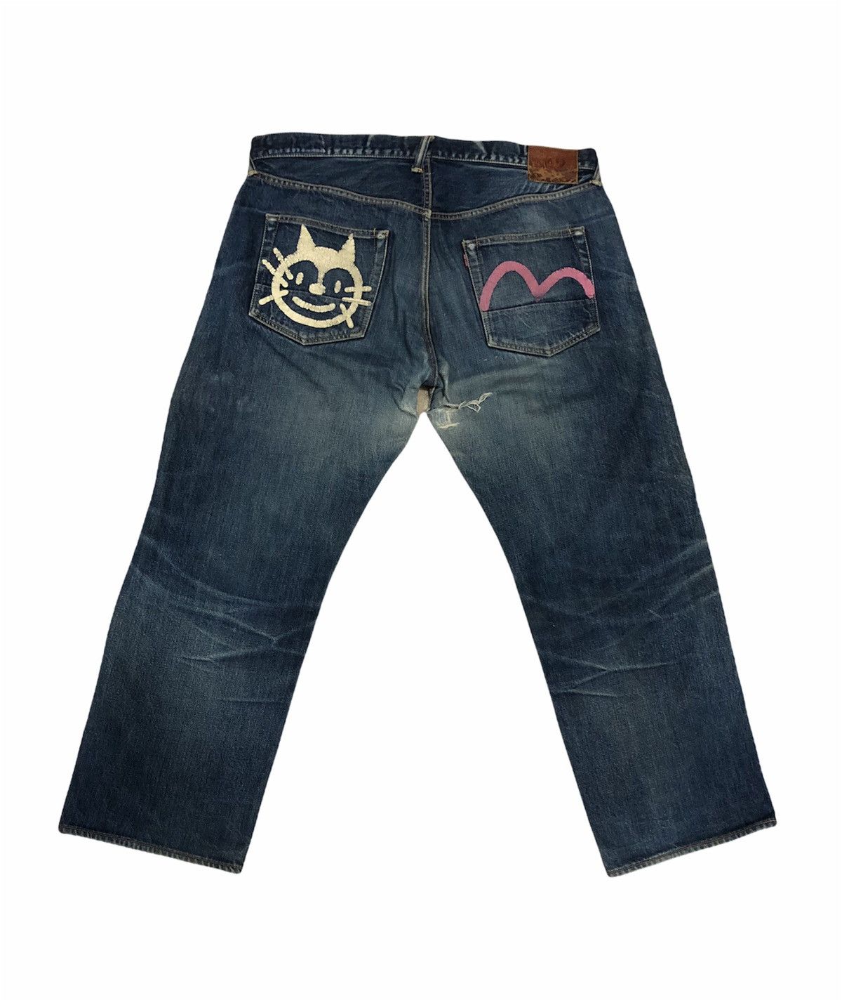 Vintage EVISU DENIM PANTS DESIGN & MADE ONLY BY YAMANE | Grailed