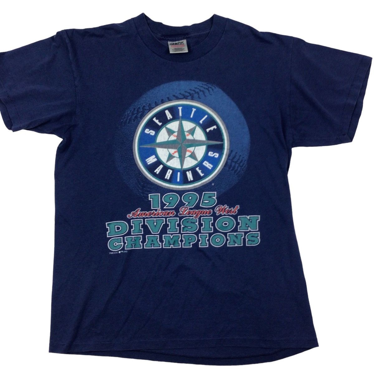 Starter Vintage 1995 Seattle Mariners MLB single stitch T-shirt. | Grailed
