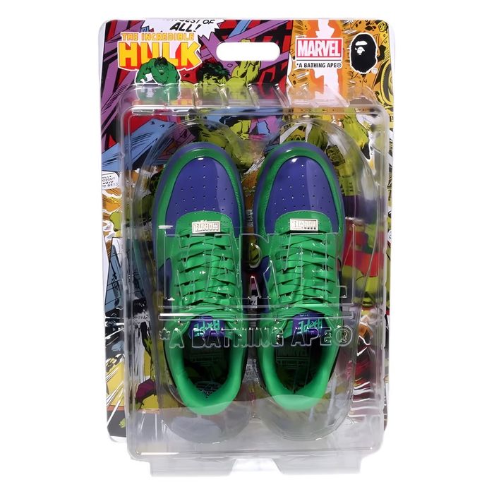 Bape A Bathing Ape Bapesta Marvel DC Comics Hulk 2022 | Grailed