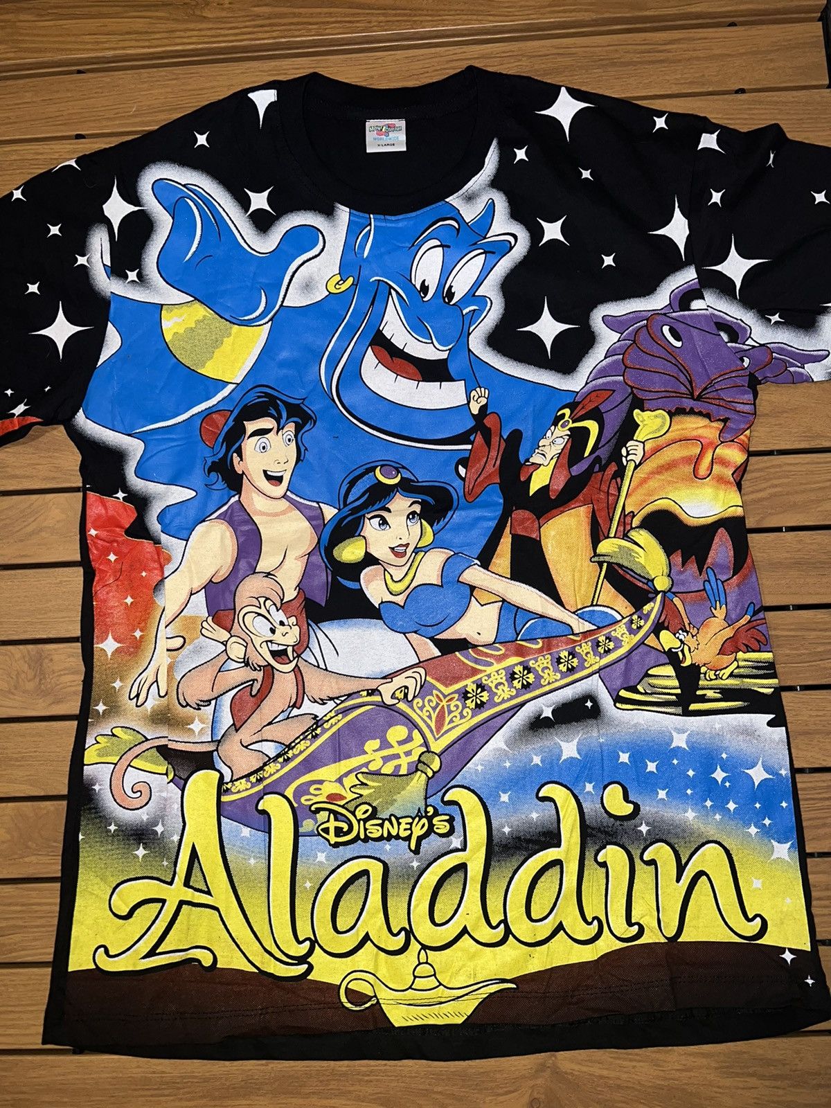 Vintage Aladdin Modern Boot Disney Shirt | Grailed