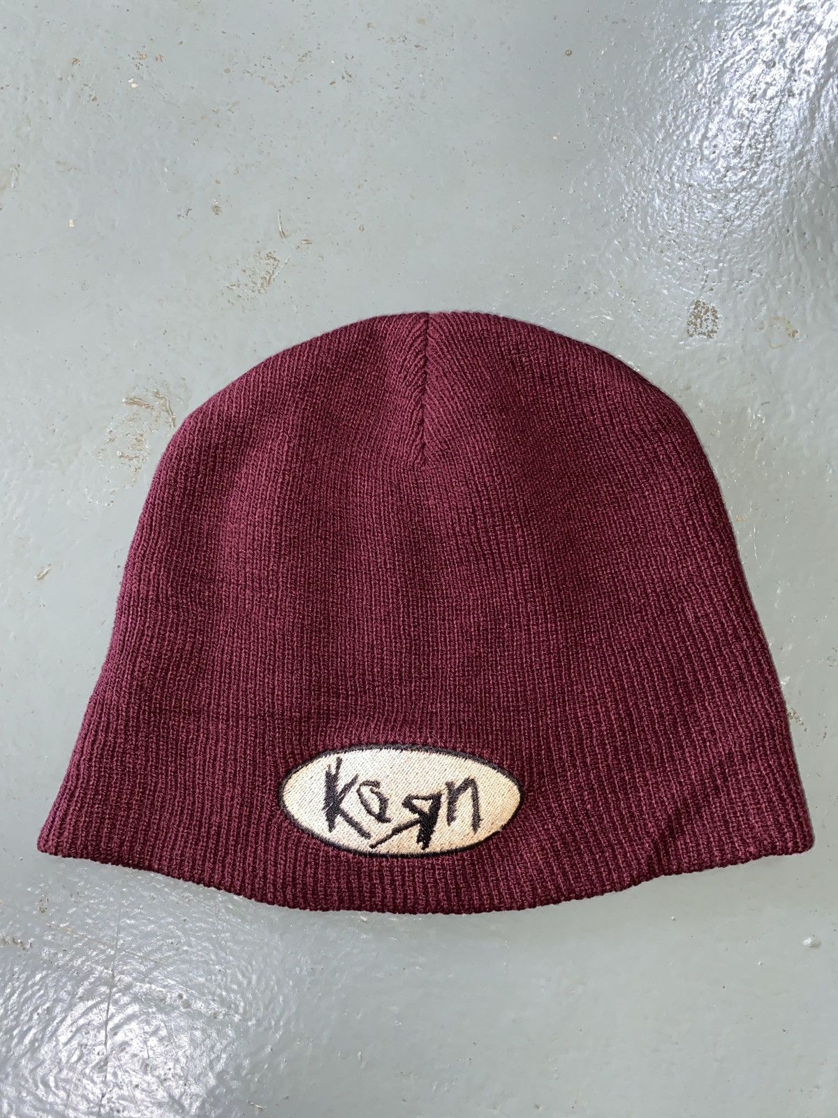 Vintage RARE Vintage 90s KORN Beanie Nu Metal Headgear | Grailed