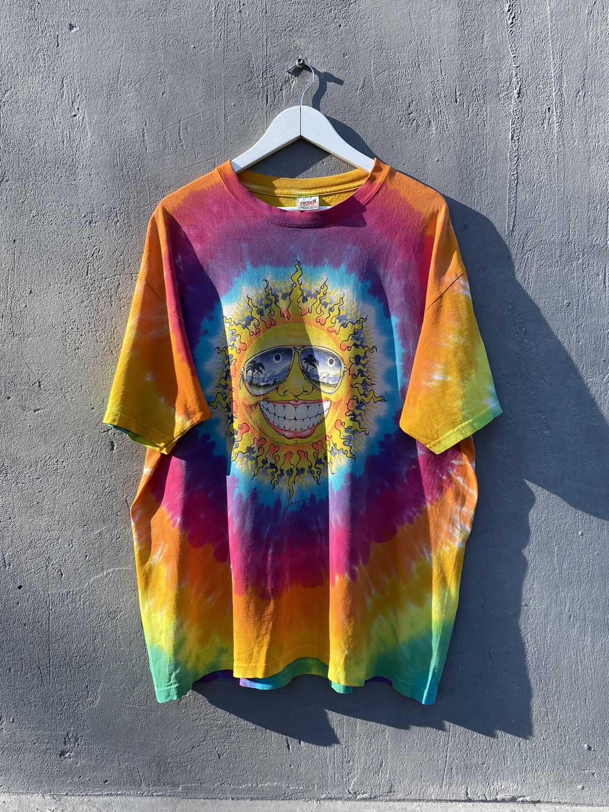Vintage Vintage 1992 JERRY JASPER Zodiac Sun T Shirt Greatful Dead ...