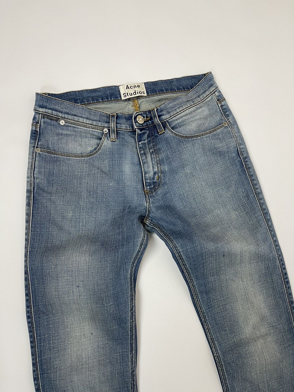 Acne Studios Acne Studios Max LT prince denim jeans pants trousers ...