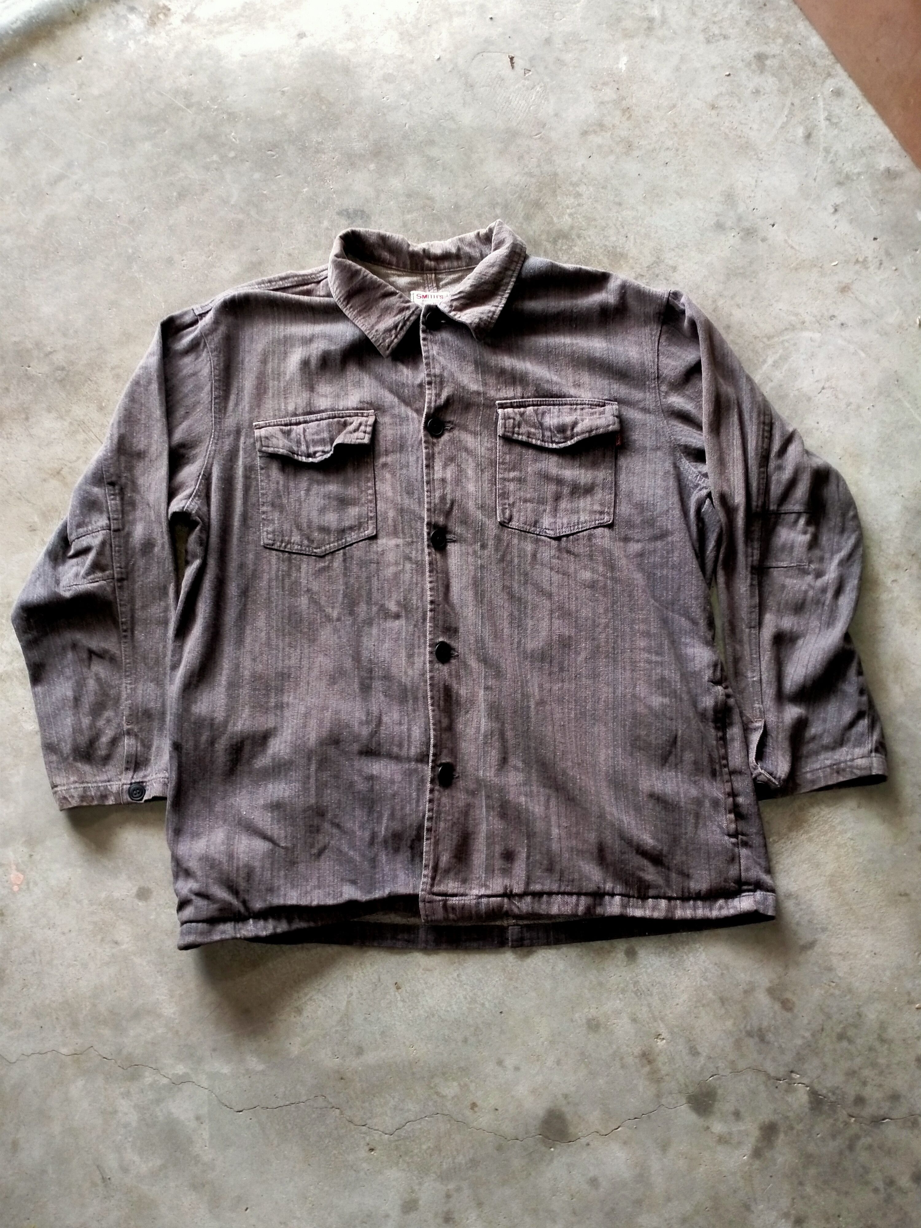 Avant Garde × Japanese Brand × Streetwear SMITH'S AMERICAN BUTTON UP ...