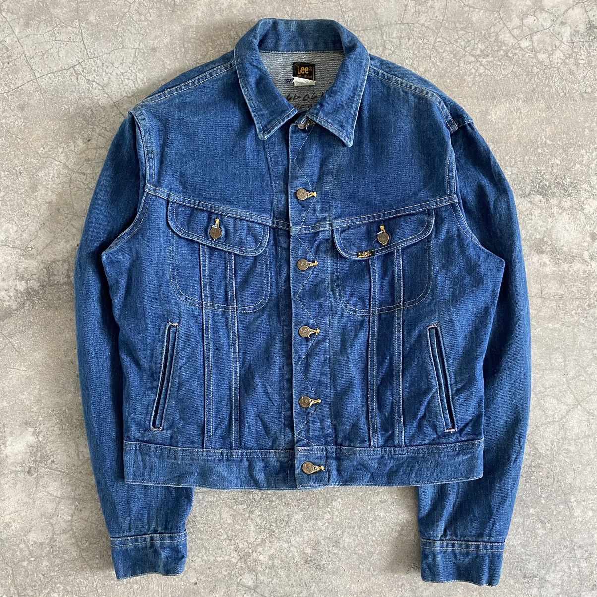 Vintage Vintage 80’s Lee 101J Sanforized Westerner Denim Jacket | Grailed