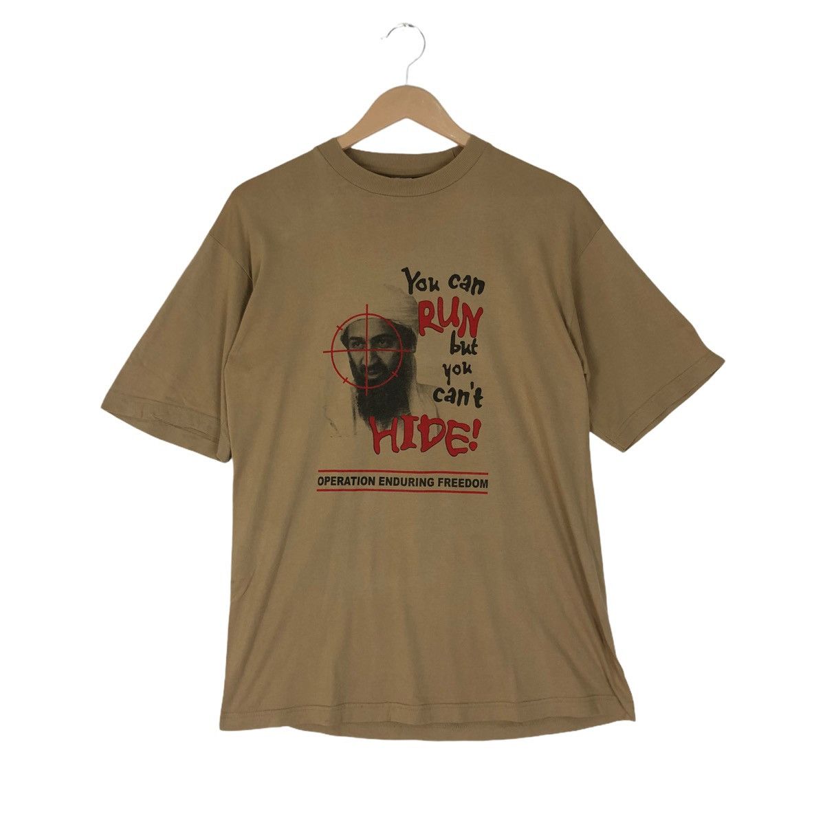 Military × Vintage Vintage Osama Ben Laden, Target / US Afghanistan War ...