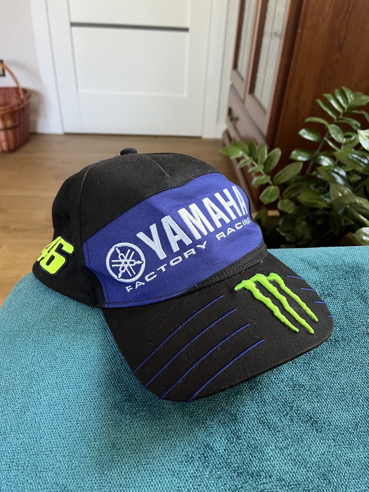 Yamaha Yamaha Factory Racing Monster Energy VR46 cap hat | Grailed