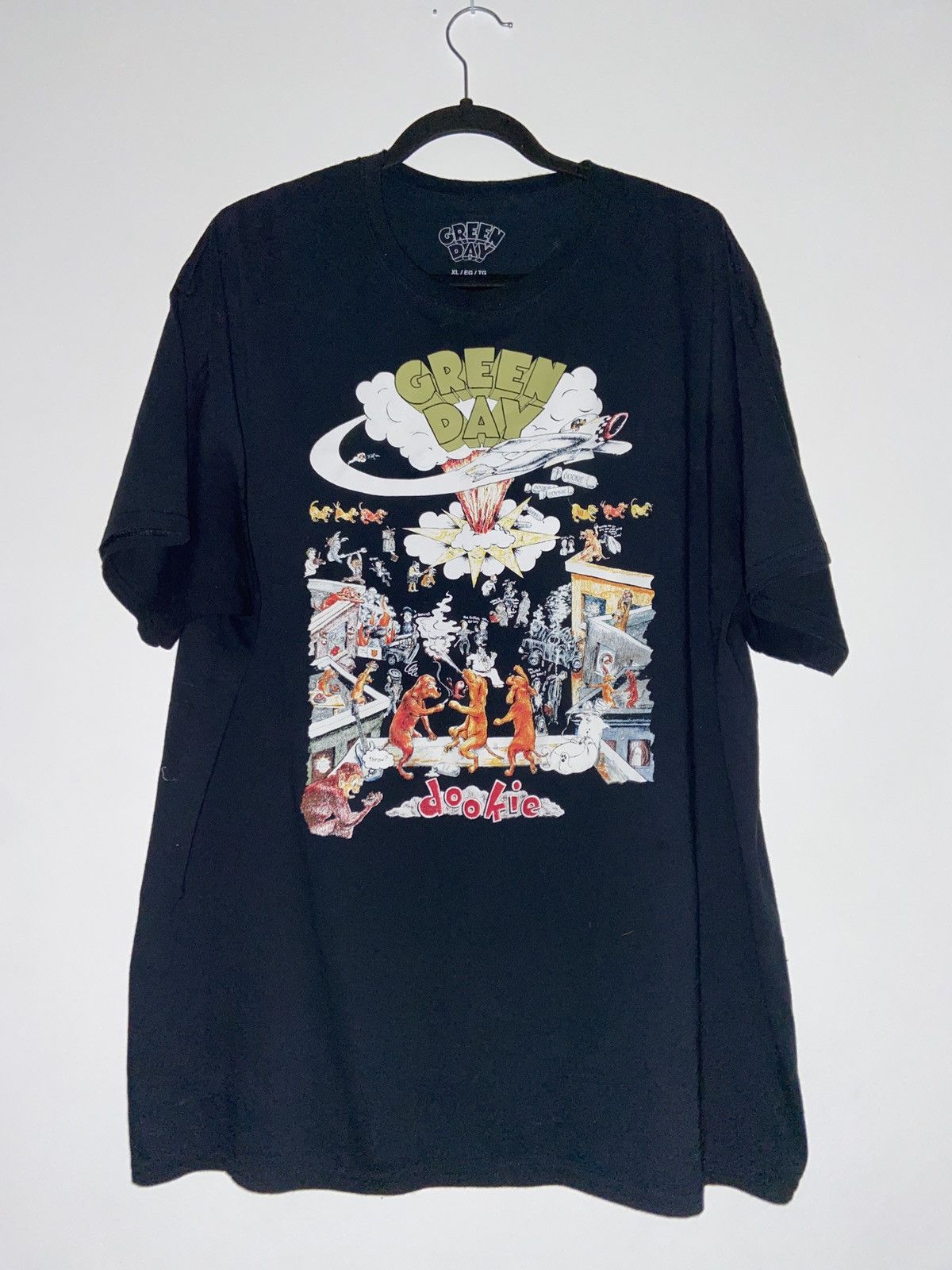 Band Tees × Rock Tees × Streetwear Green Day Band Tee XL Dookie UNI ...