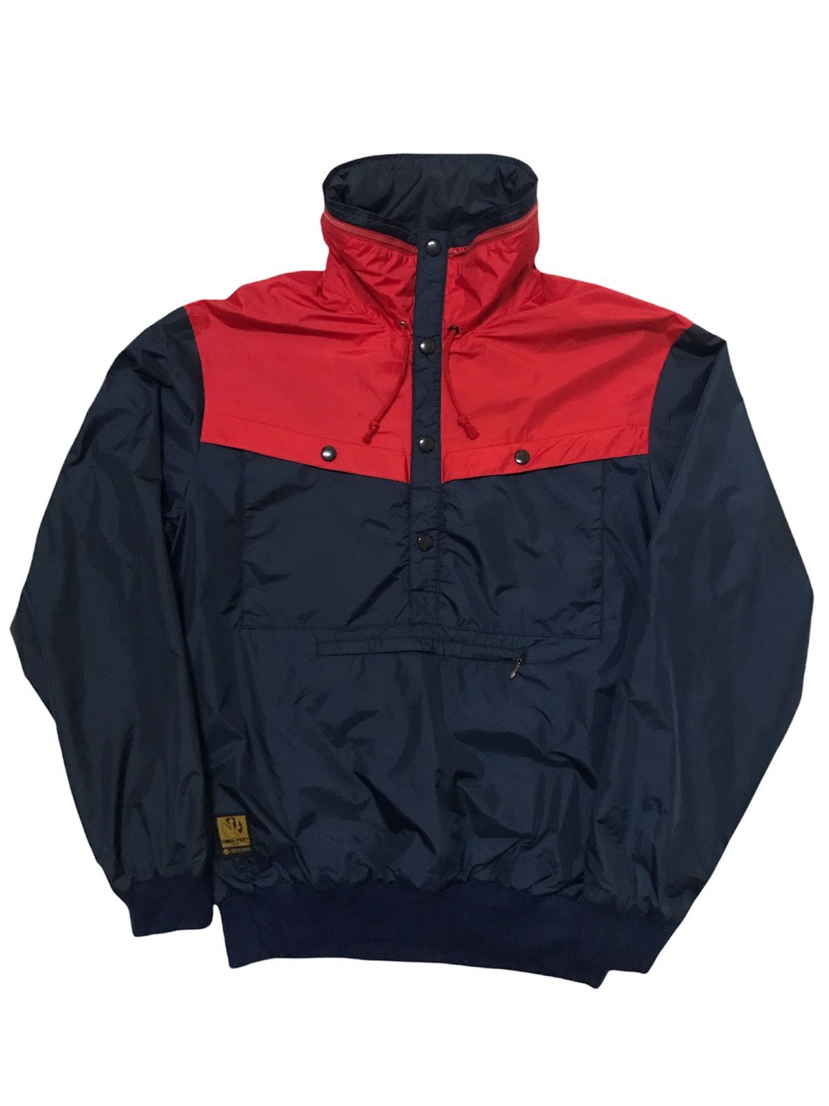 Descente × Goretex × Vintage Vintage Descente Gore-Tex Two Tone Color Anorak Jacket | Grailed