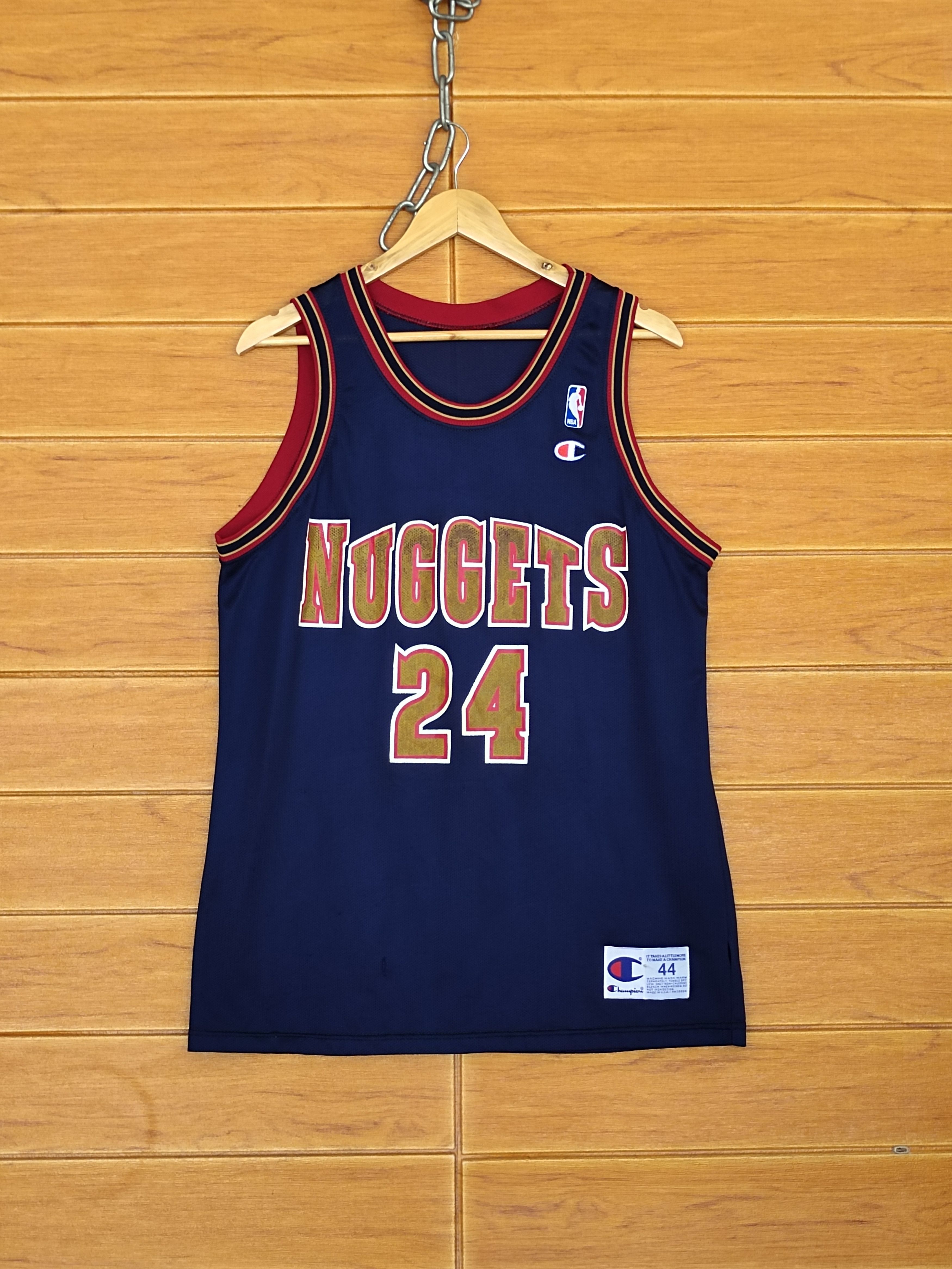 Champion Vintage 90s Champion Denver Nuggets Antonio McDyess | Grailed