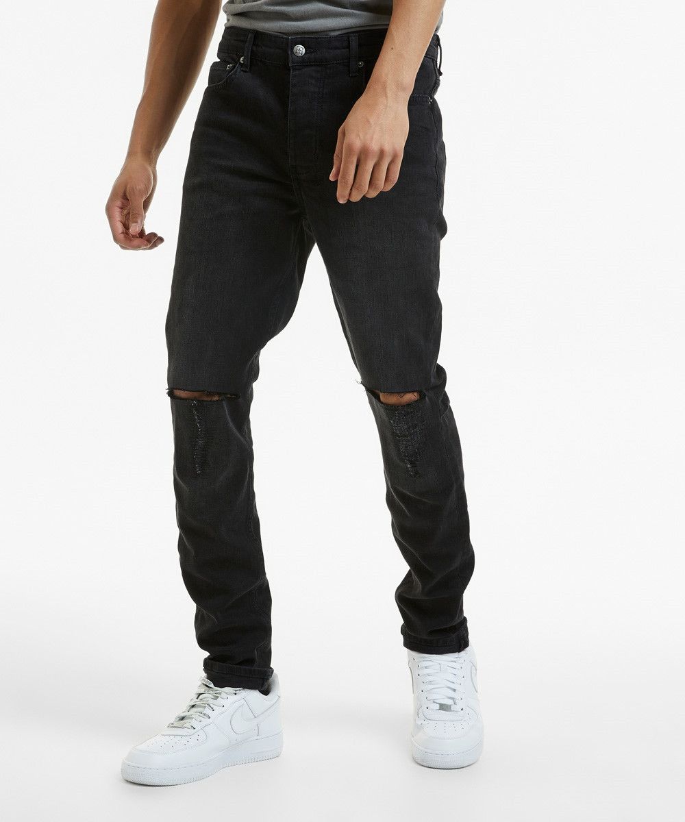 Ksubi Chitch Krow Krushed Black Denim Jean | Grailed