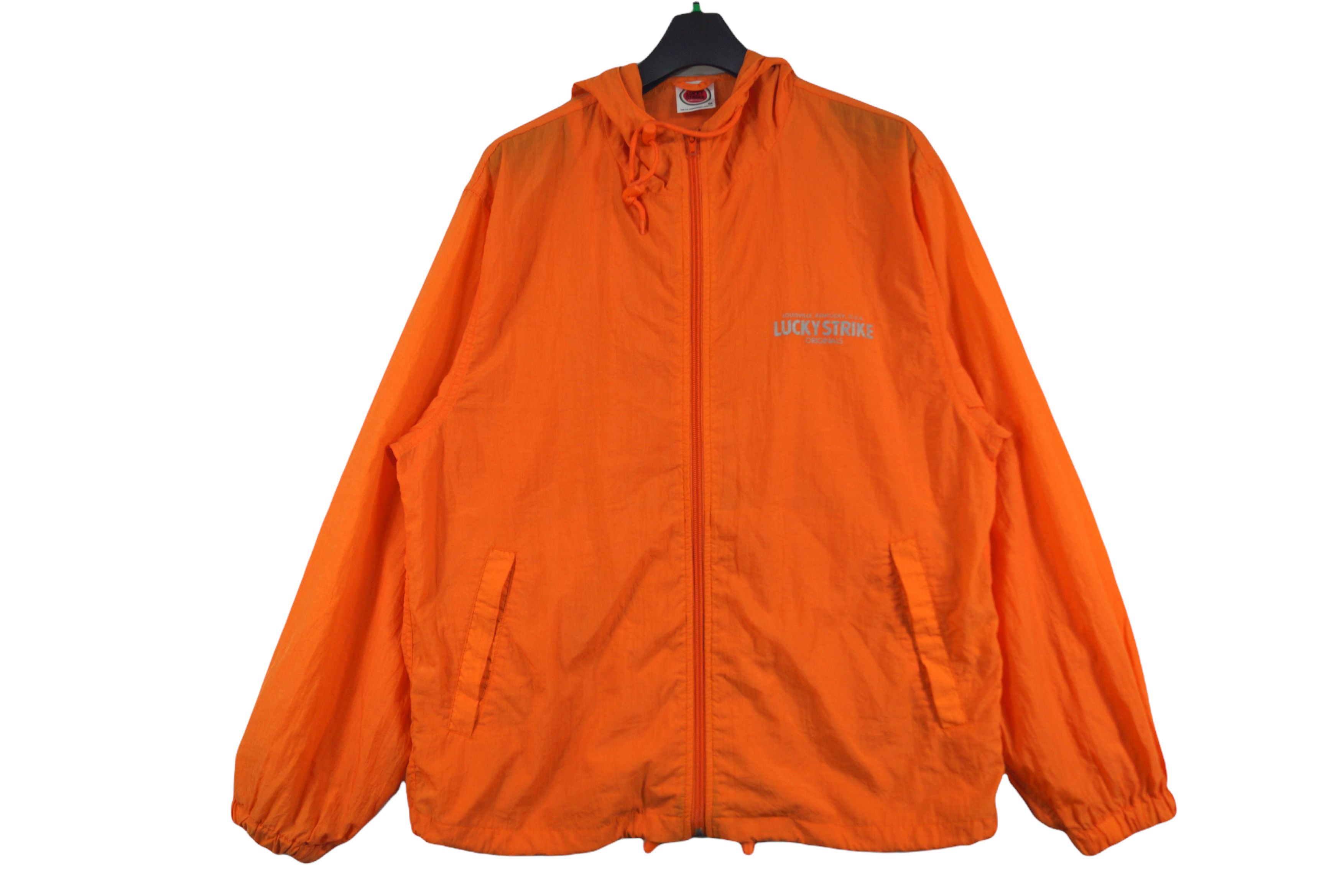 Racing × Vintage Rare!! Lucky Strike Windbreaker Jacket | Grailed