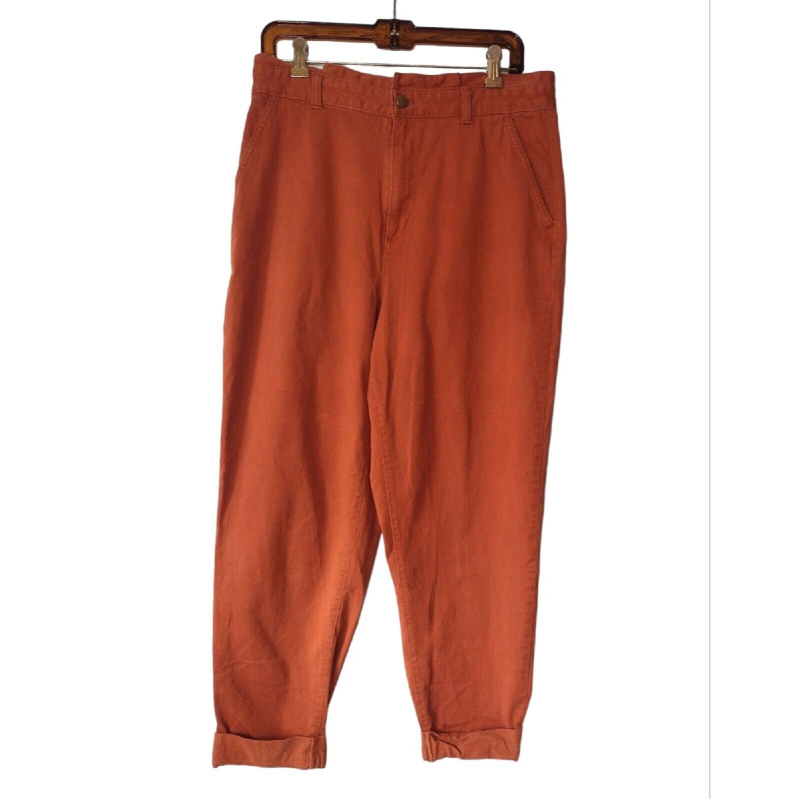 Banana Republic Banana Republic Size 12 Tapered Cuffed Pants High Waist ...