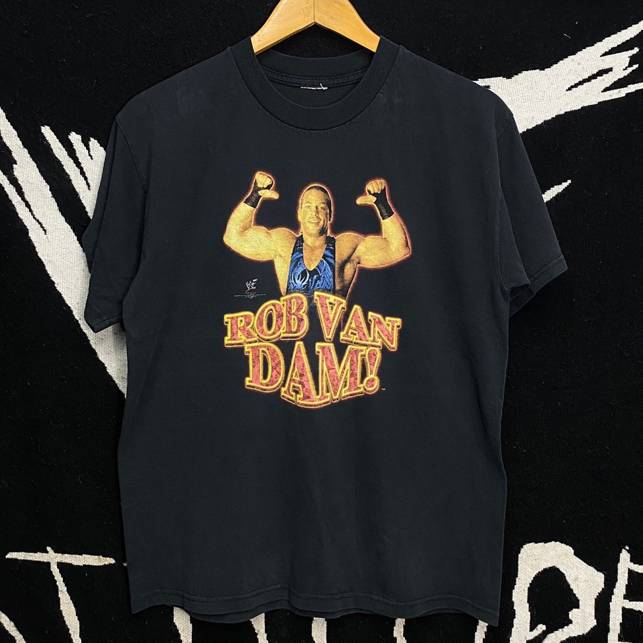Vintage Rob Van Dam RVD Vintage 2002 WWF Wrestling Shirt | Grailed