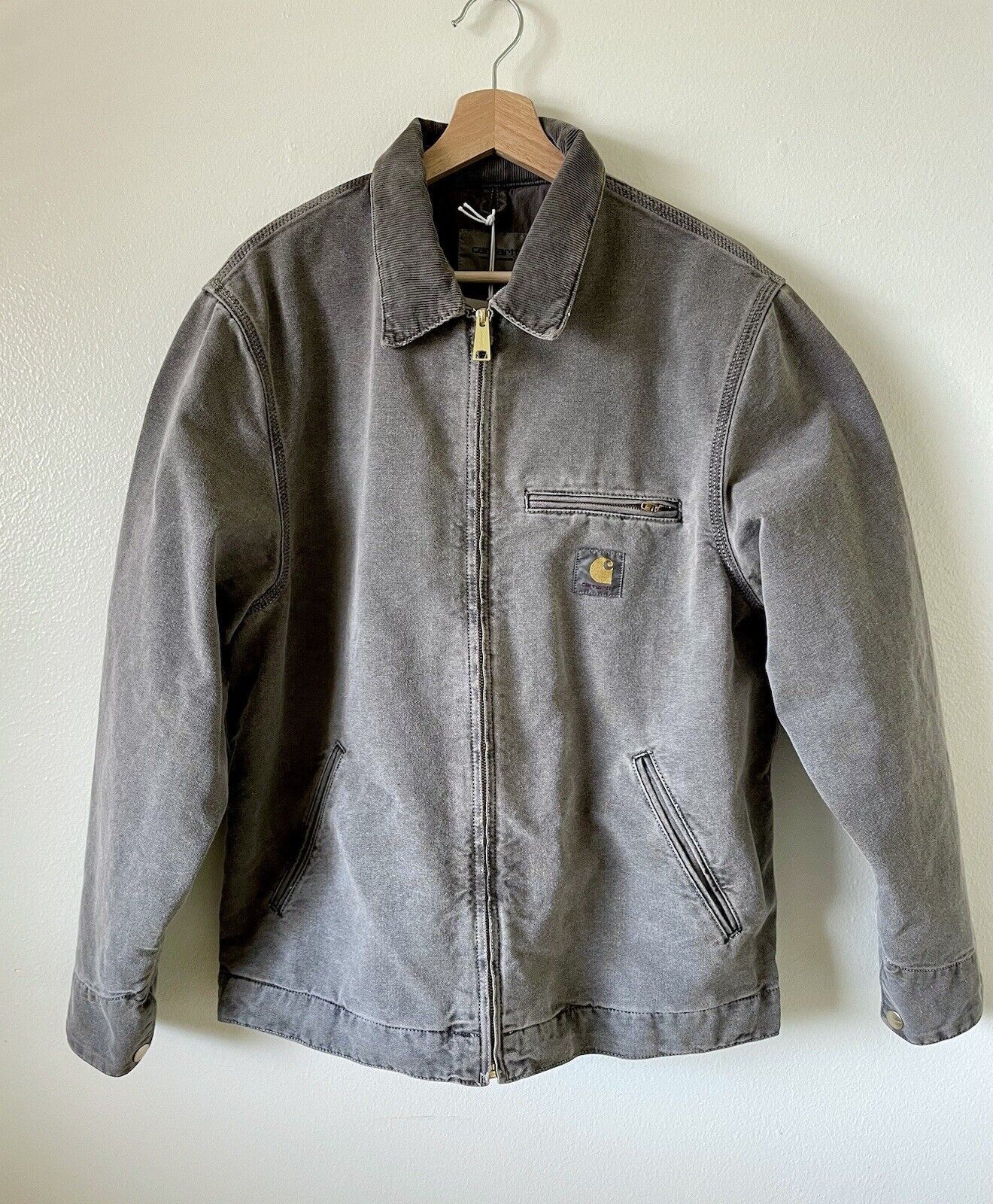 Carhartt Wip New Carhartt WIP Detroit Jacket Spring 23 Faded Black sz L ...