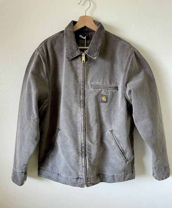 Carhartt Wip New Carhartt WIP Detroit Jacket Spring 23 Faded Black sz L ...