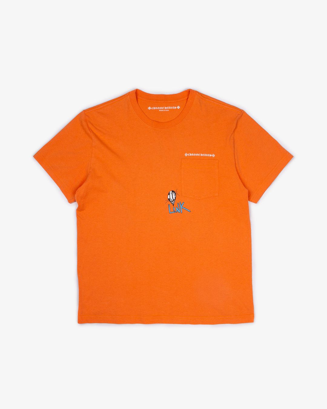 Chrome Hearts CHROME HEARTS MATTY BOY ORANGE LINK AND BUILD TEE | Grailed