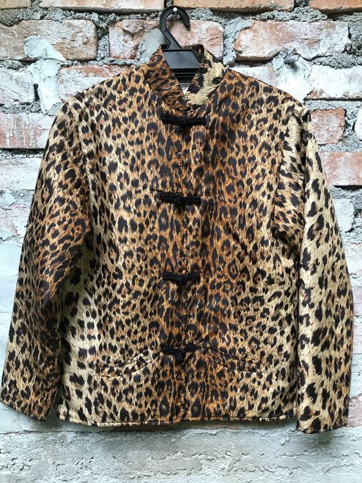 Japanese Brand Junko Shimada Leopard Print Rockabilly Mandarain Jacket ...