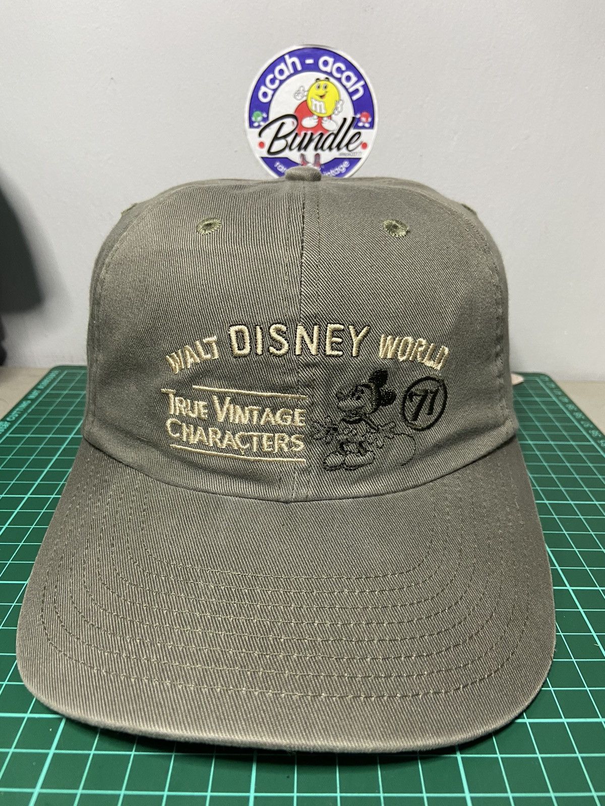 Disney × Mickey Mouse × Vintage MICKEY MOUSE WALT DISNEY WORLD CAP ...