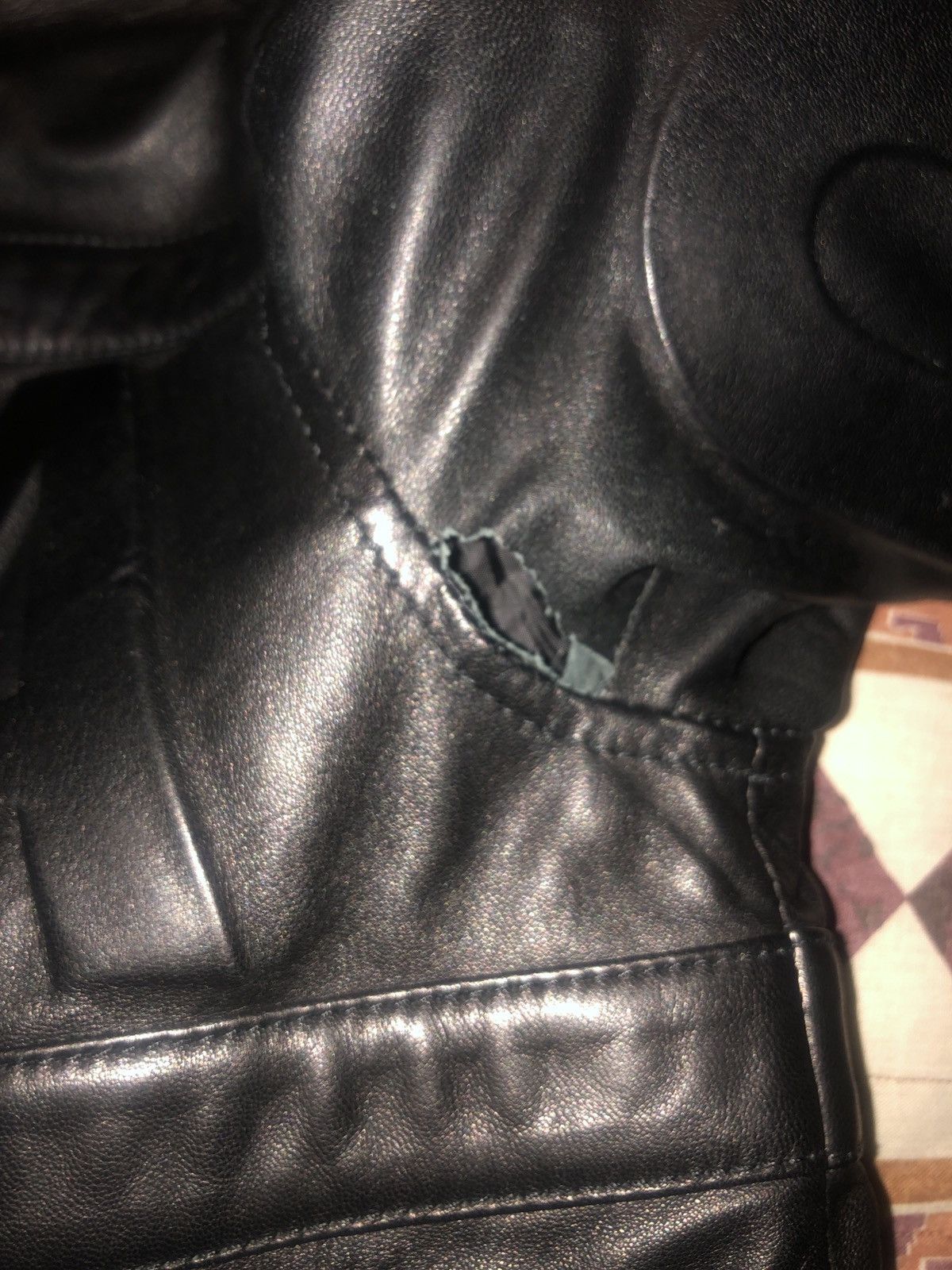 Hood By Air Leather 69 Patch Bomber Jacket | Grailed