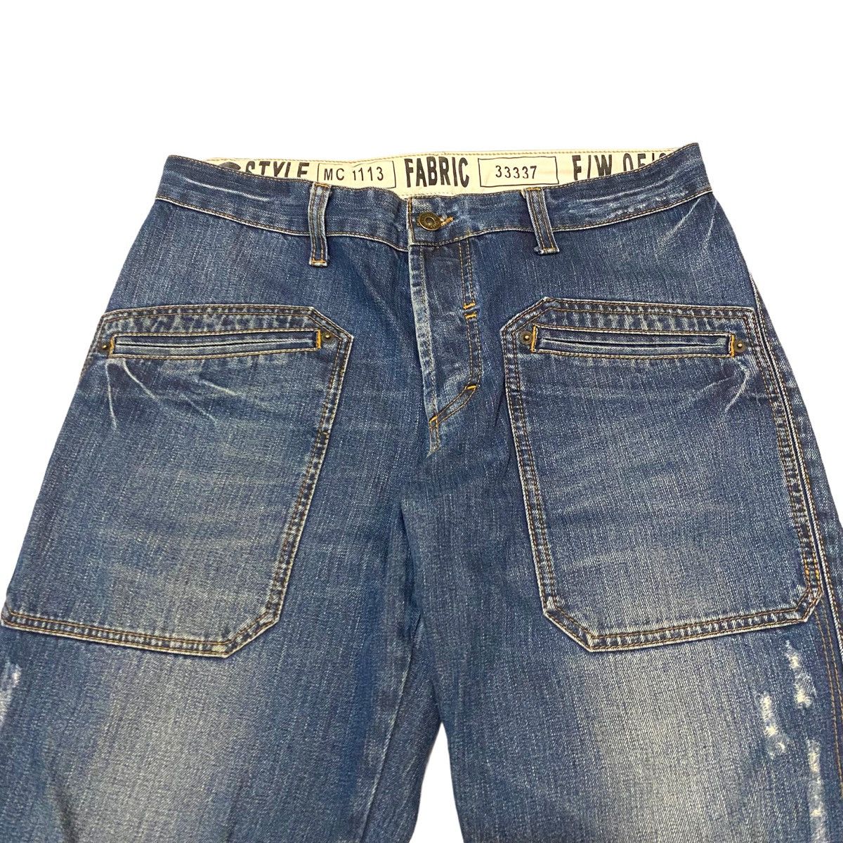 Dolce & Gabbana Rare Dolce and Gabbana Five Pocket Distressed Ripped ...