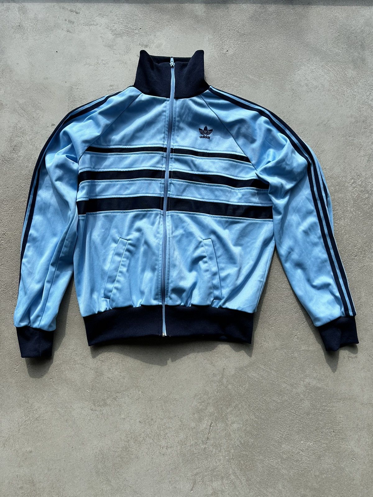 Adidas Vintage 70s Adidas Track Top Zip Rare Casual | Grailed