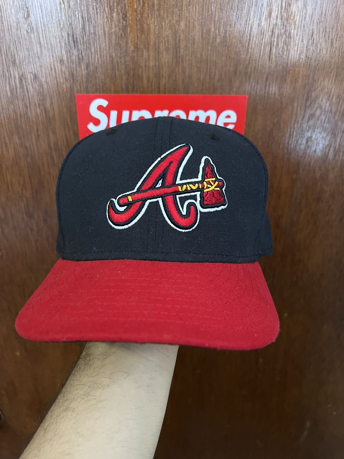 New Era 59Fifty Atlanta Braves Axe Logo | Grailed
