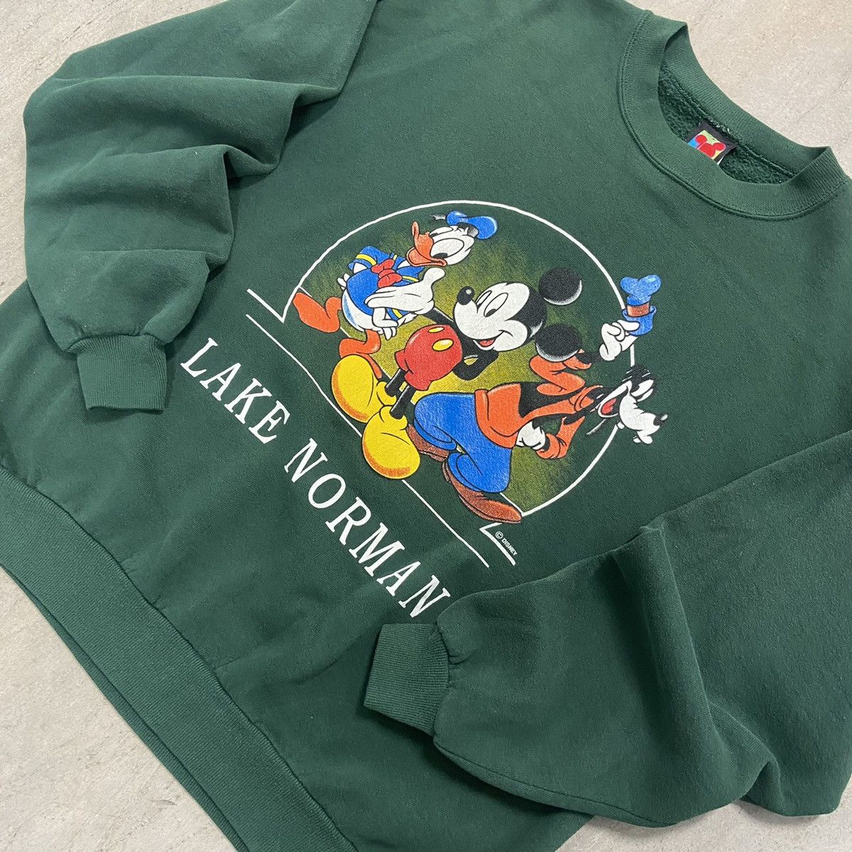 Disney × Mickey Mouse × Vintage Vintage 90s Lake Norman Mickey Mouse ...