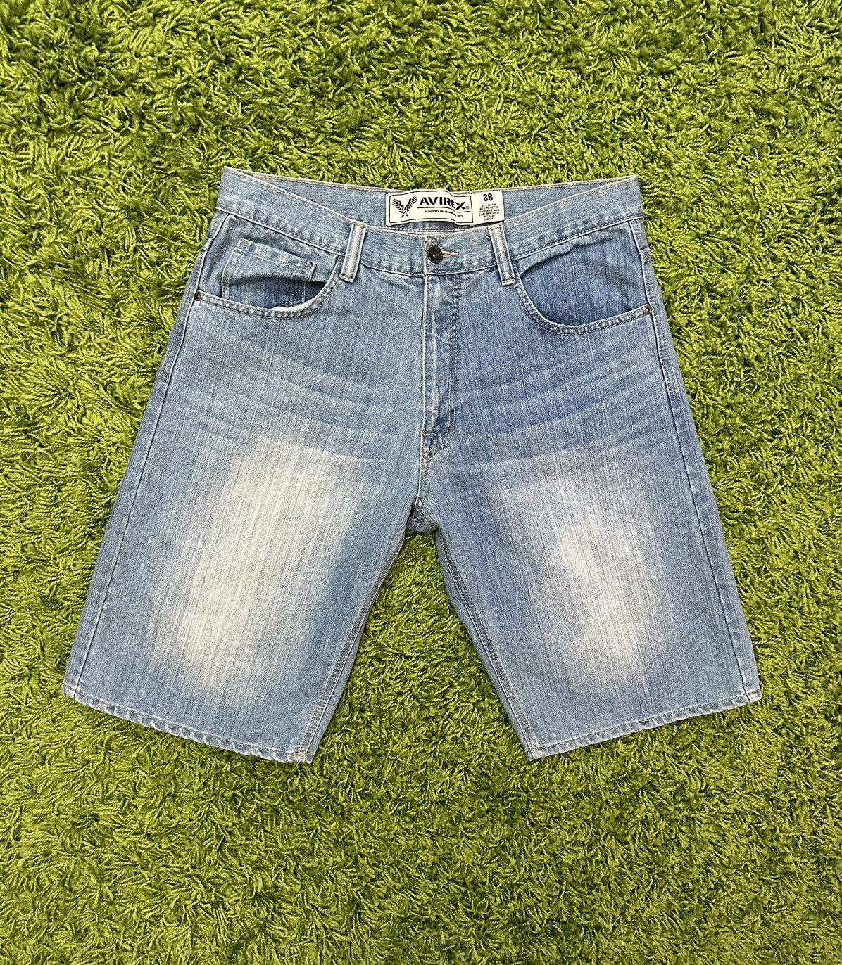 Archival Clothing × Avirex × Vintage 🔥Vintage Avirex Denim Shorts ...