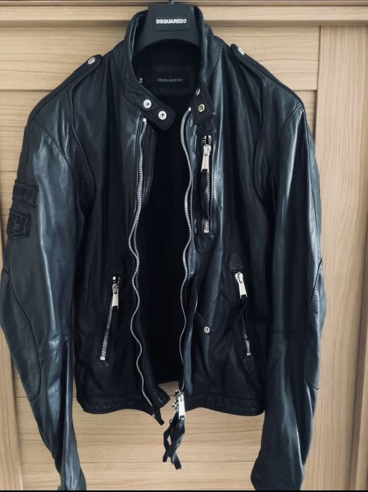 Dsquared2 Dsquared Racer Runway Leather Jacket | Grailed
