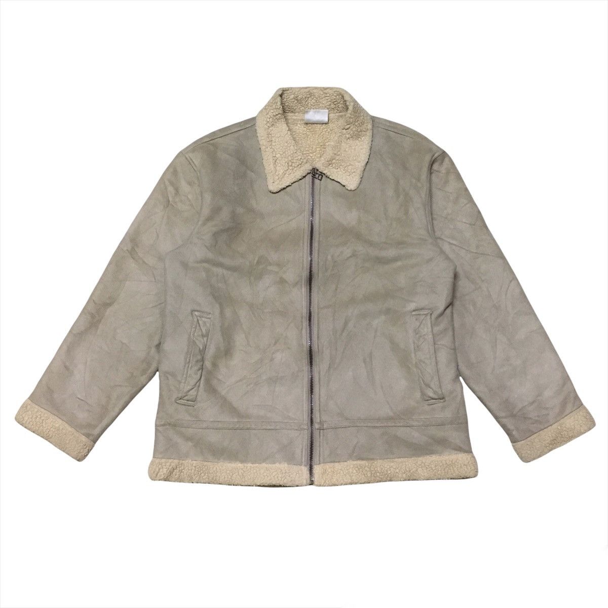 Japanese Brand × Vintage × Winter Session Adamson Homme Sherpa Jacket ...