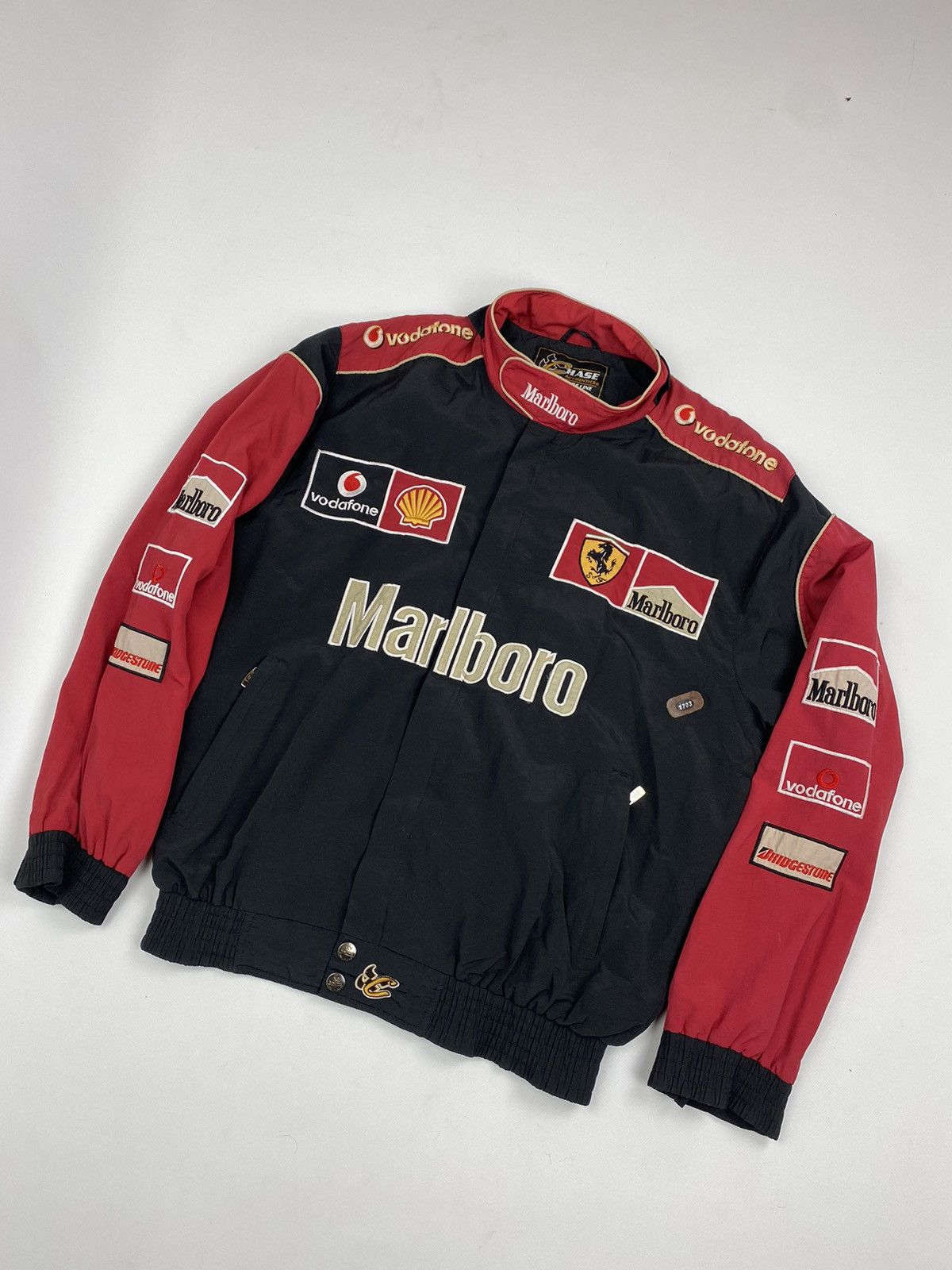 Ferrari × Marlboro × Racing Vintage F1 Marlboro Ferrari Jacket NASCAR ...