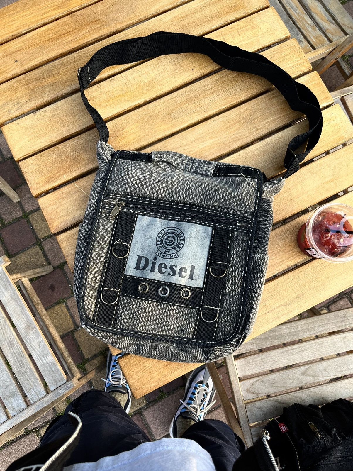Diesel Diesel Vintage Messenger Bag Y2K Style Crossbody | Grailed