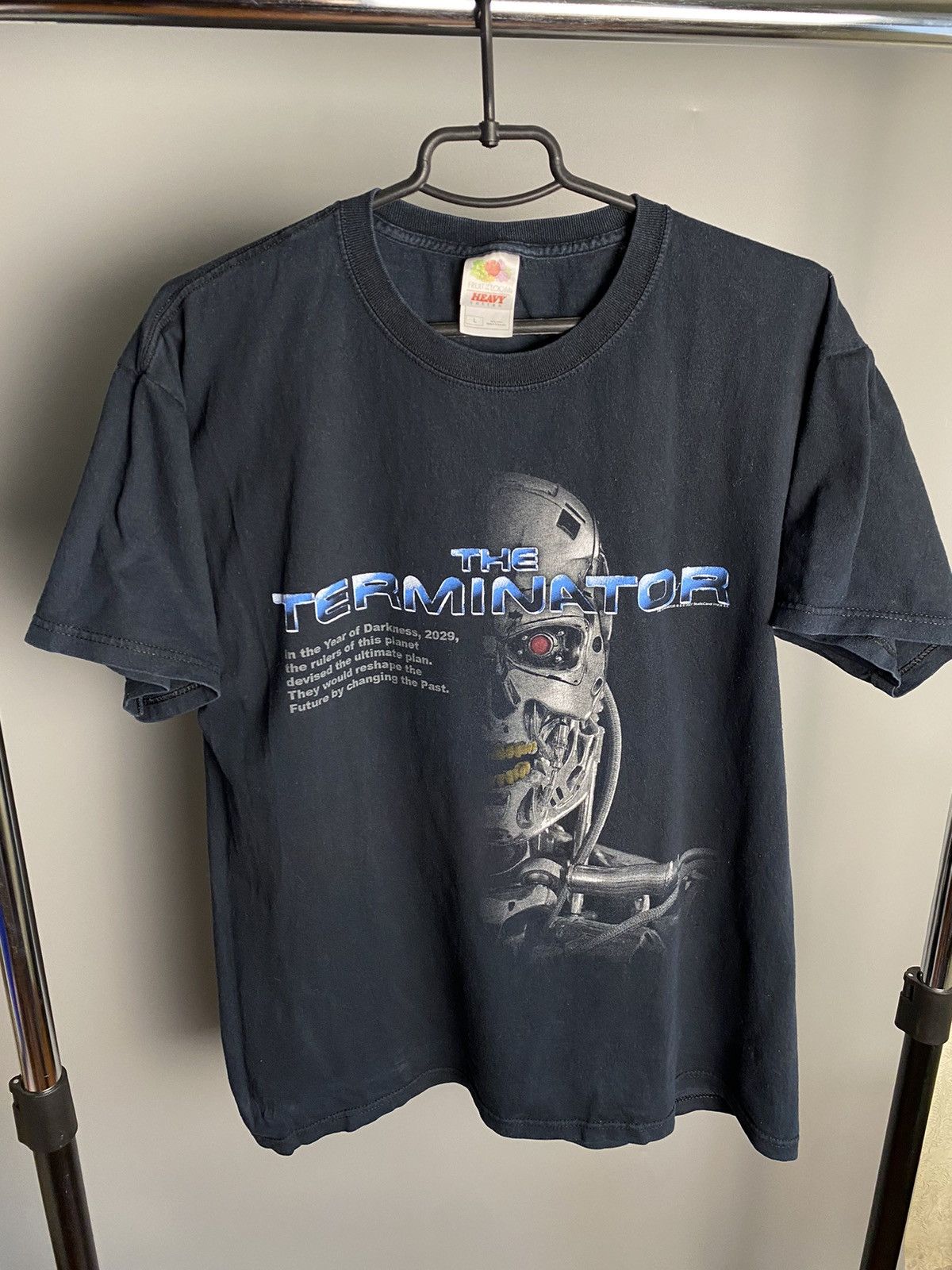 Movie × Streetwear × Vintage Vintage 2007 Terminator Black Tee | Grailed