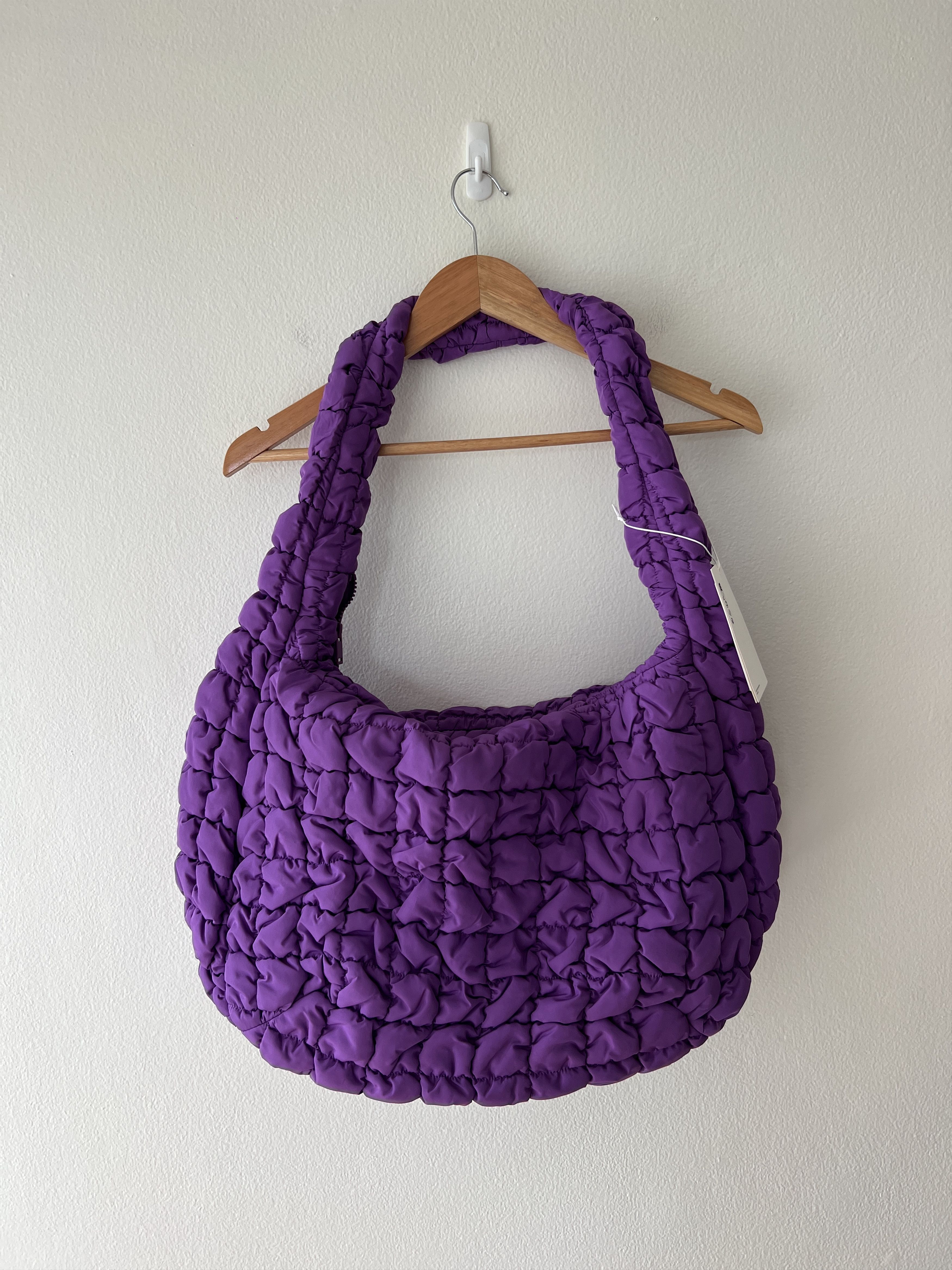 Cos COS quilted oversized shoulder bag cloud | Grailed